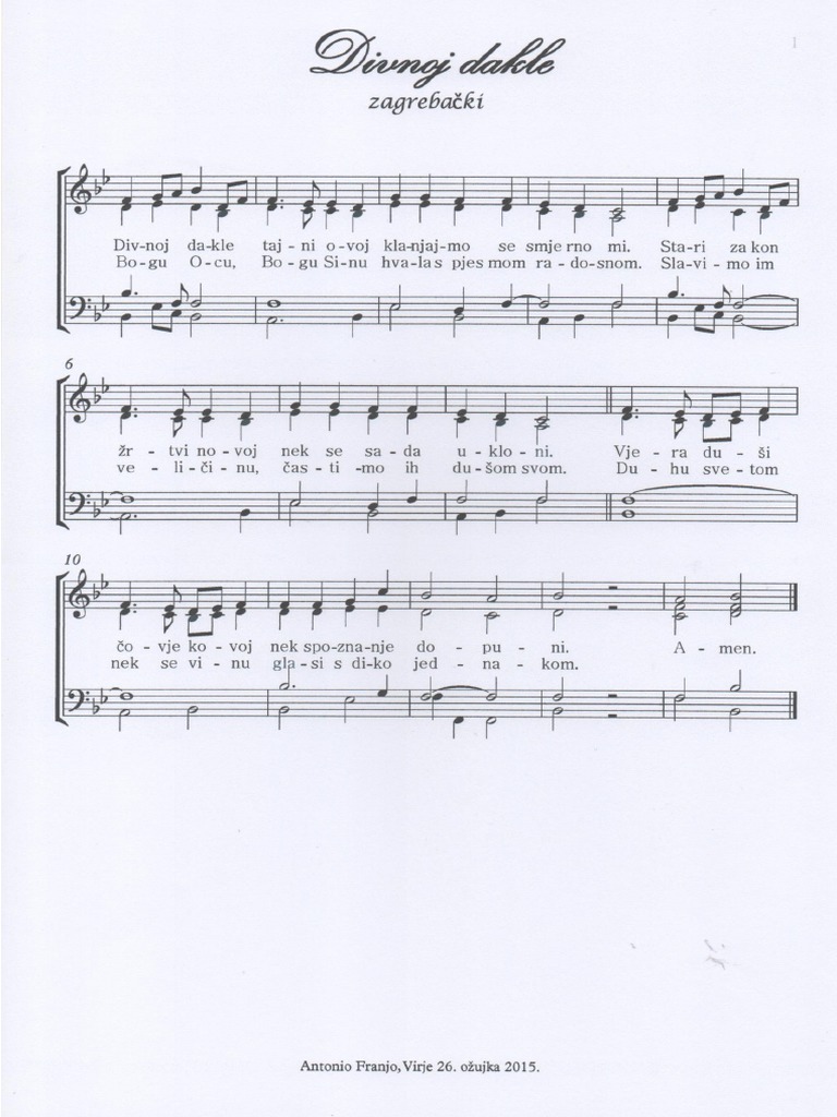 Divnoj Dakle - ZAGREBAČKI | PDF