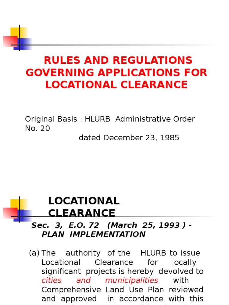 Zoning Locational Clearance | PDF | Zoning | Land Lot