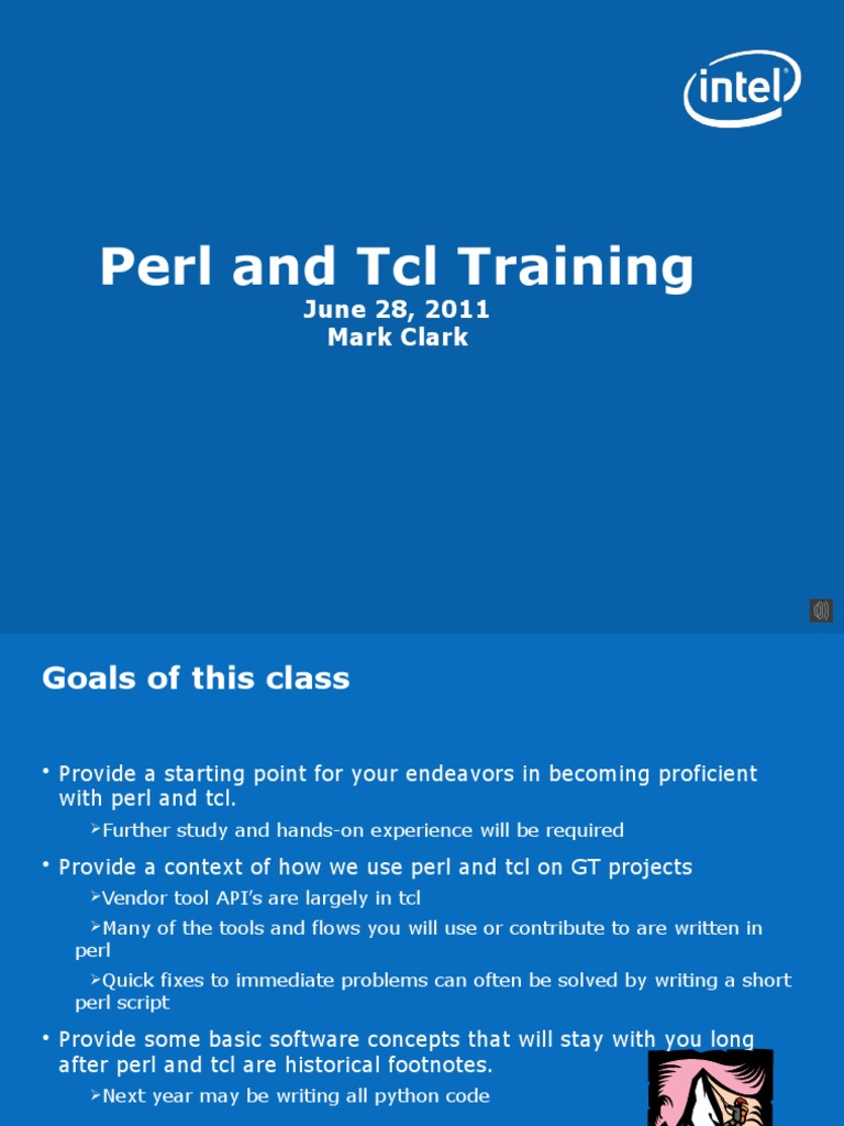 Perl and TCL Training | PDF | Object Oriented Programming | Object ...