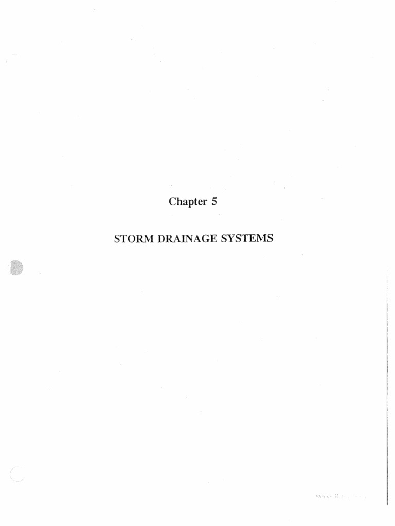 Storm Drainage Systems | PDF | Storm Drain | Hydraulics