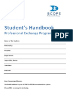 SCOPE Student's Handbook - General PDF | PDF | Career & Growth