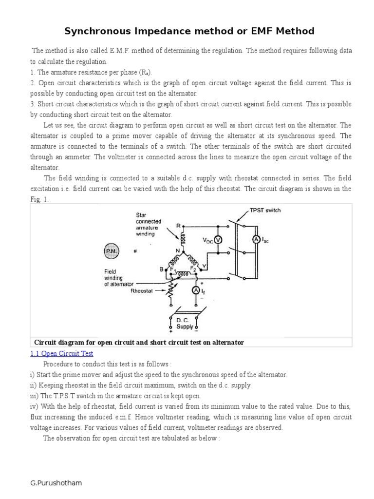 EMF Method | PDF | Electrical Impedance | Electric Current