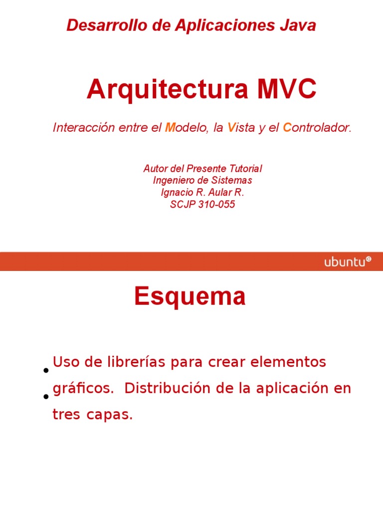 MVC Java | PDF | Modelo – Vista – Controlador | Java (lenguaje de programación)