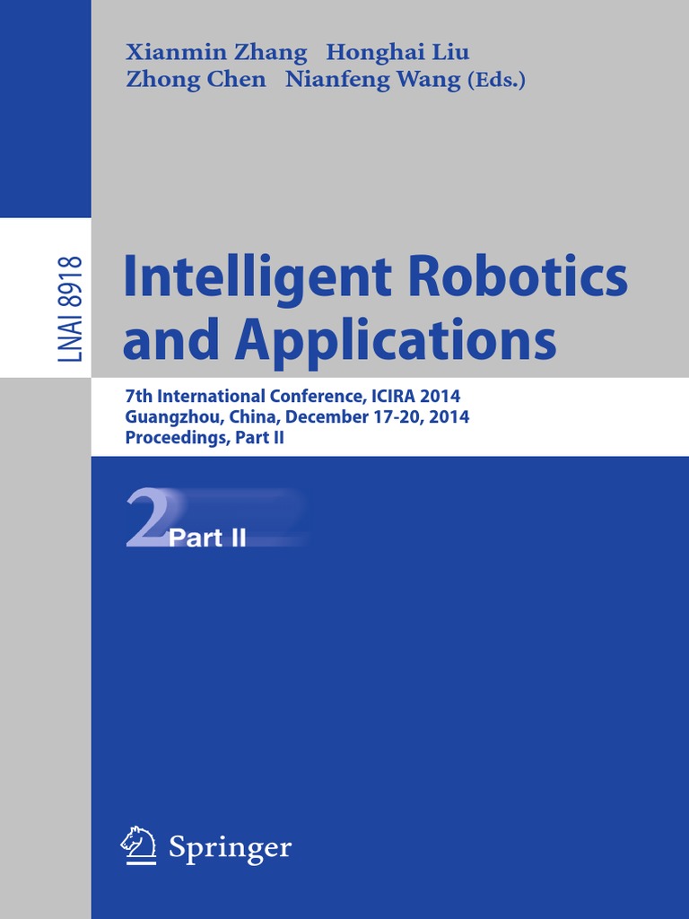 Lecture Notes In Artificial Intelligence Pdf Mathematical Optimization Kinematics
