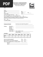 Fosters Food Fair Application Form PDF | PDF | Employment | Government