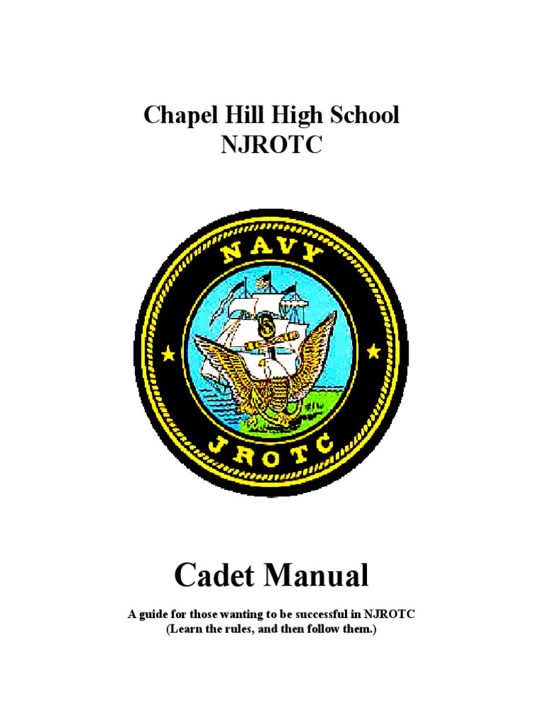 NJROTC Cadet Manual for Success | PDF | Cadet | Test (Assessment)