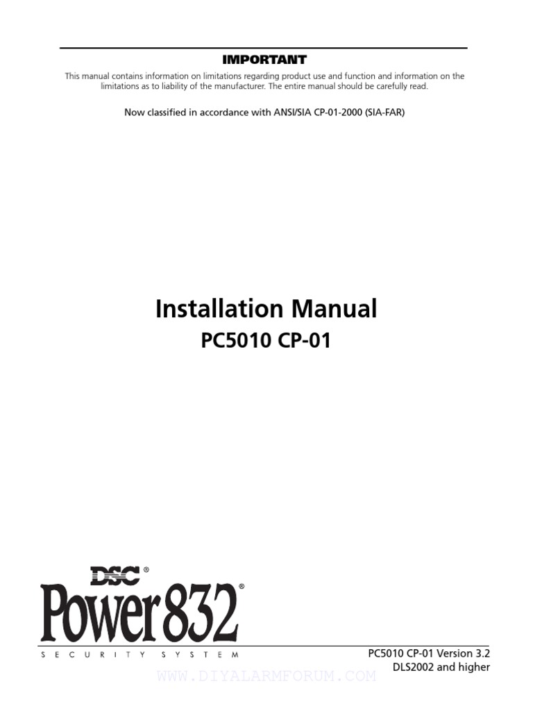PC5010 - Manual Instalare PDF | PDF | Telephone | Electrical Wiring