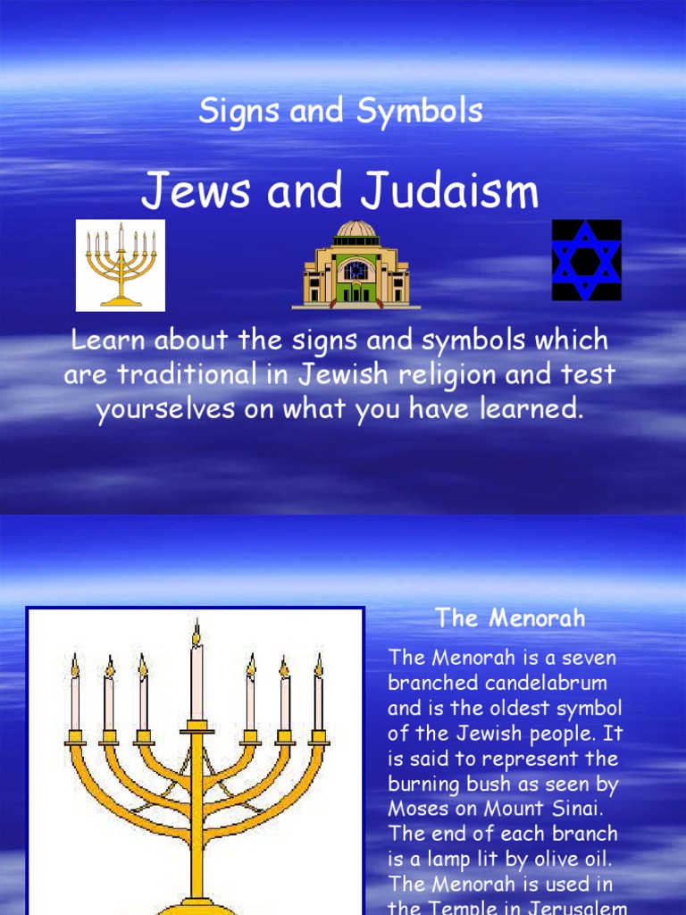 Hebrew Signs Symbols And Meanings