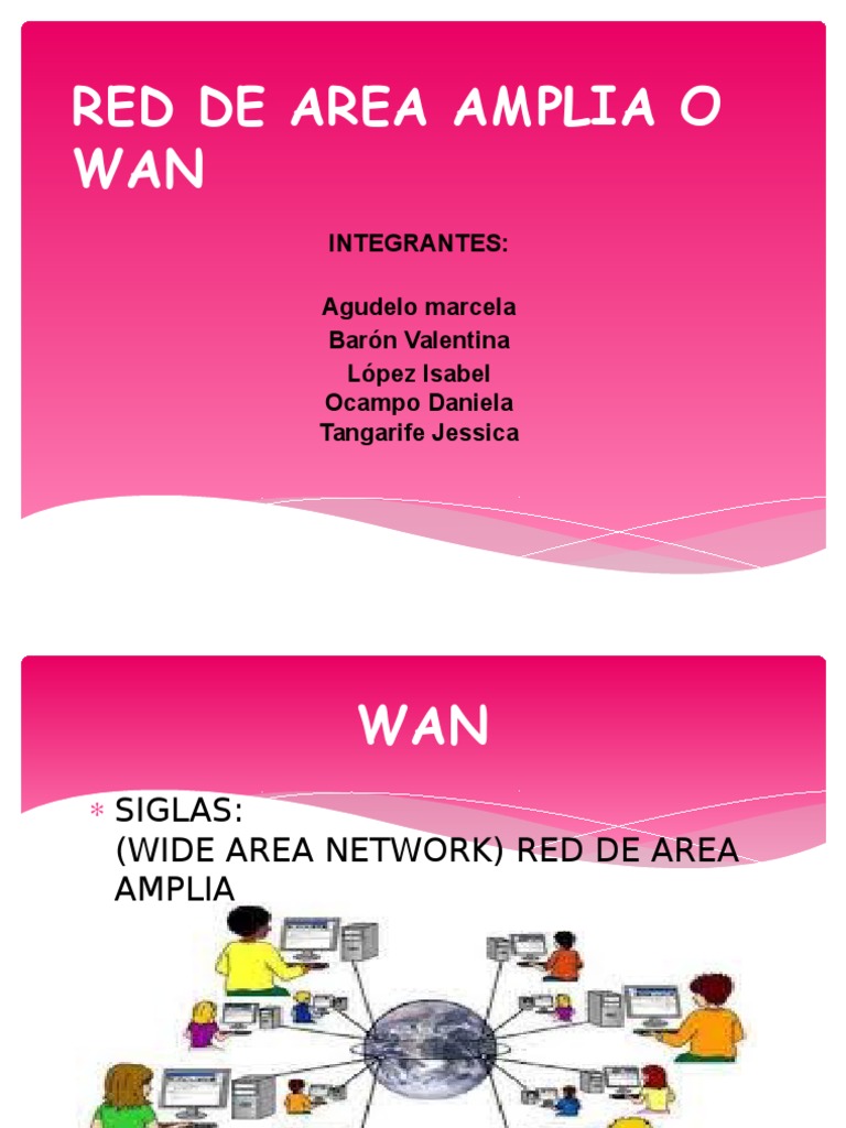 Red de Area Amplia o Wan | PDF