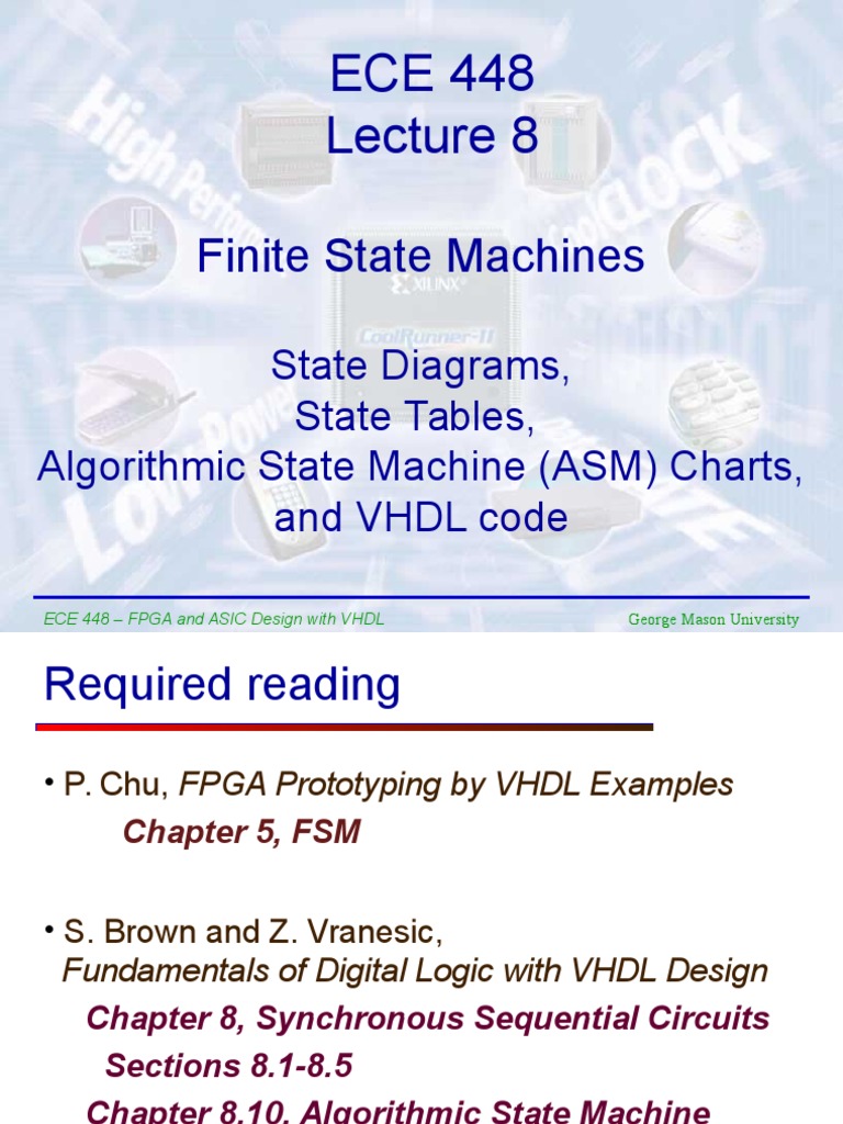 FSM ASM Diagramas | PDF | Vhdl | Field Programmable Gate Array