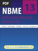 Nbme Score Conversion Table | PDF | Tests | Evaluation Methods