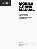 Mobile Crane Manual | PDF
