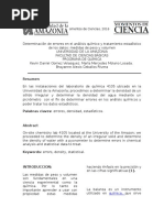 Informe de Laboratorio Practica 1 | PDF | Medición | Laboratorios