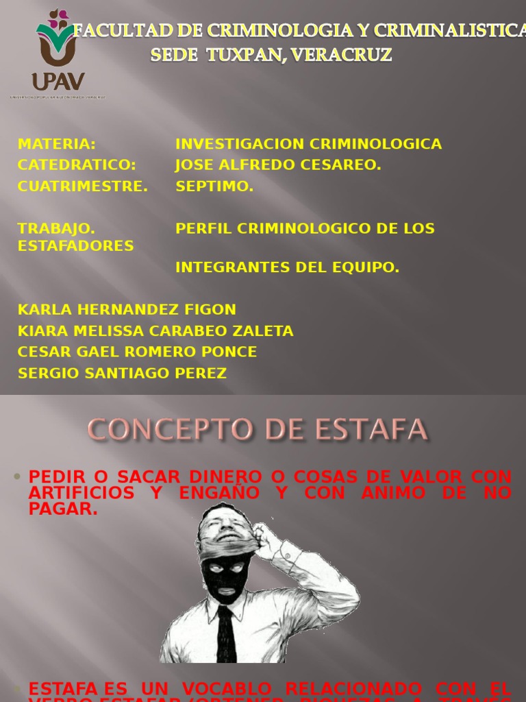 Perfil del Estafador y sus Víctimas | PDF | Trucos de confianza | Altruismo