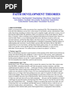 Fowler - Stages of Faith | PDF | Faith | Psychology