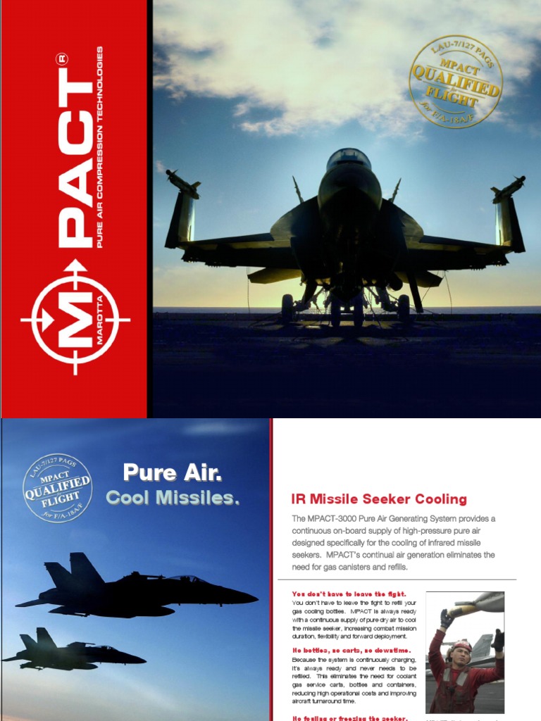 Marotta IR Missile Seeker Cooling | PDF | Valve | Pneumatics