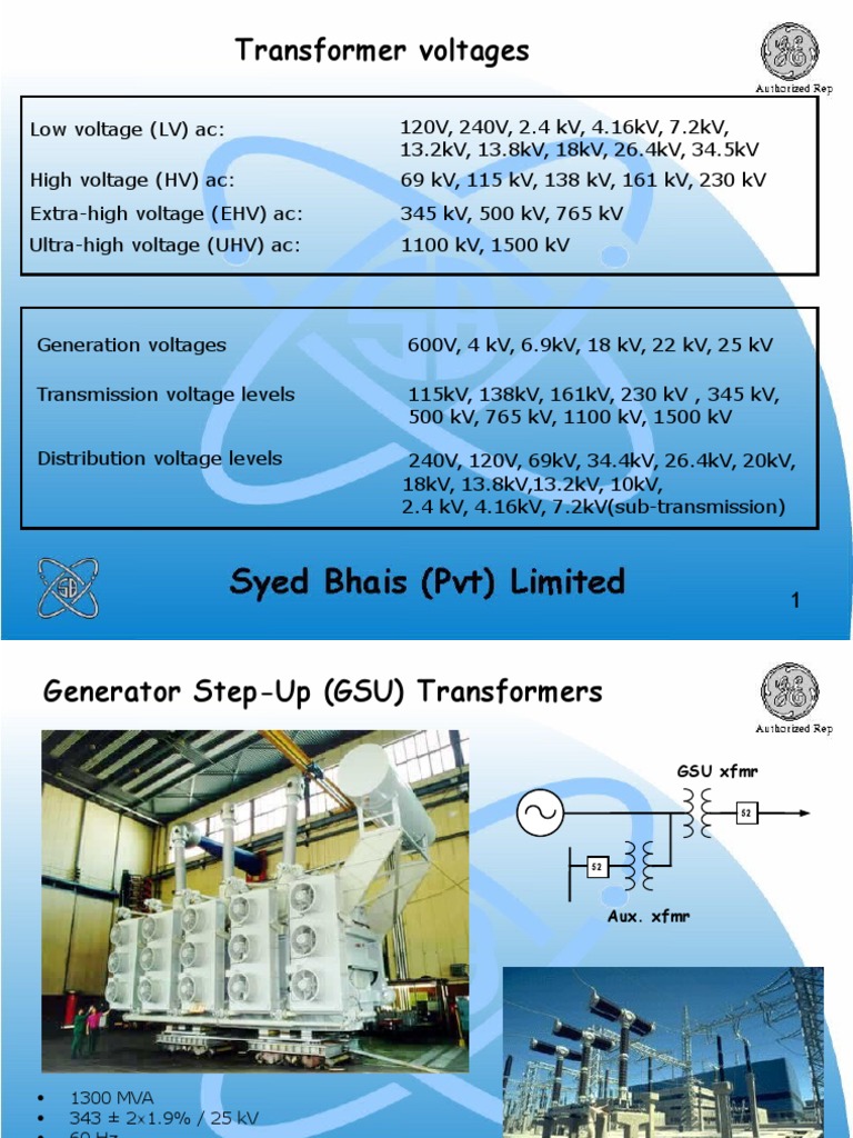 A Comprehensive Overview of Transformer Voltage Levels, Types, and ...