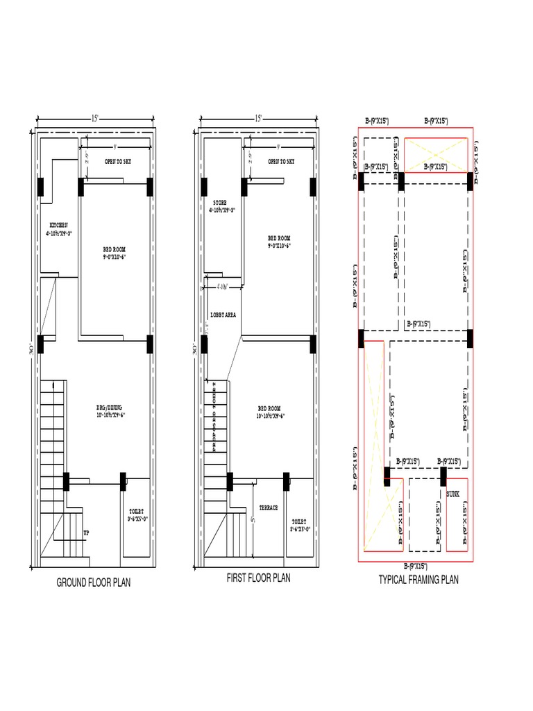 Residence Floor Plan Option No.1 | PDF