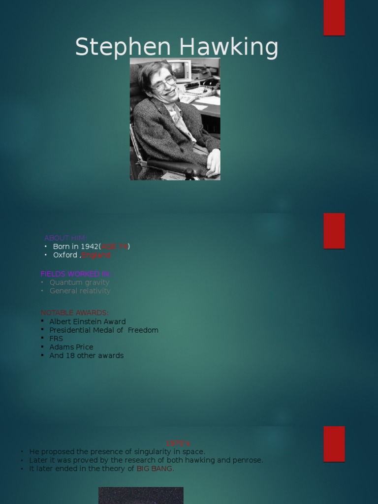 Stephen Hawking | PDF