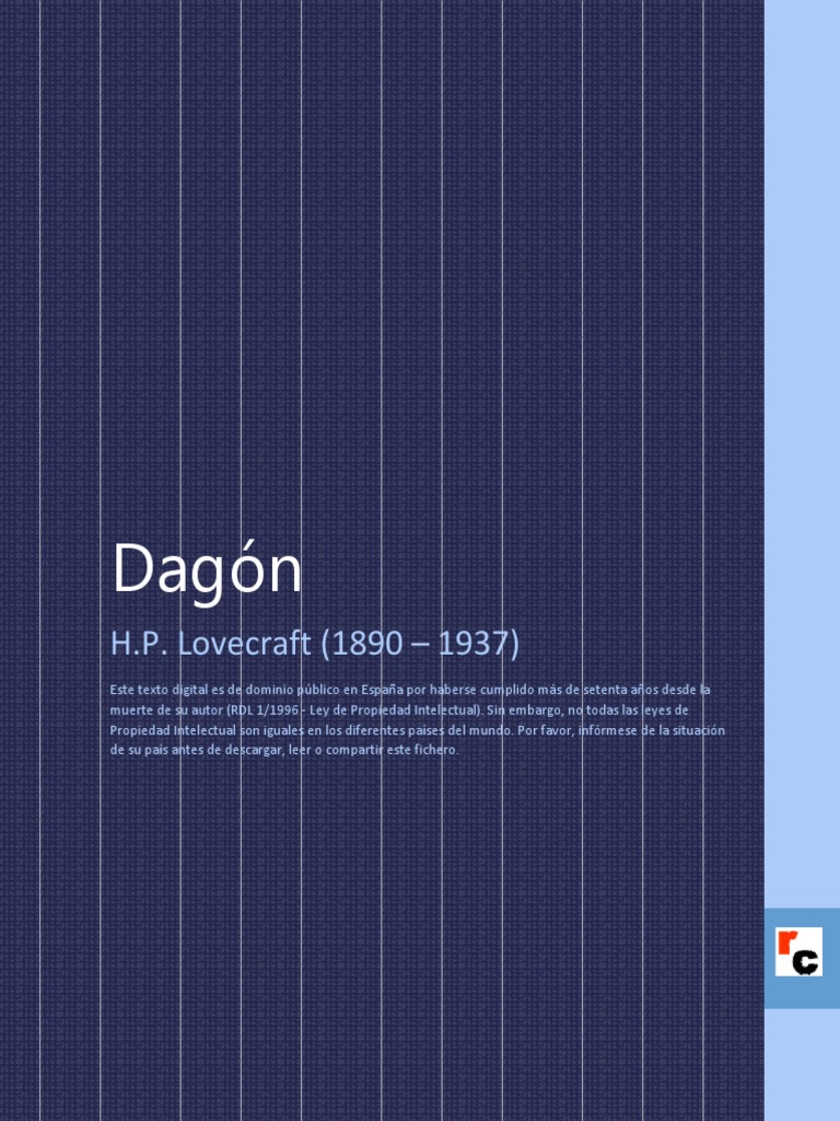 Lovecraft Dagon | PDF | HP Lovecraft | Noche