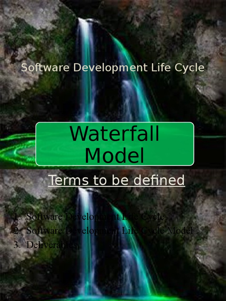 Overview of the Waterfall SDLC Model | PDF | Software Development ...