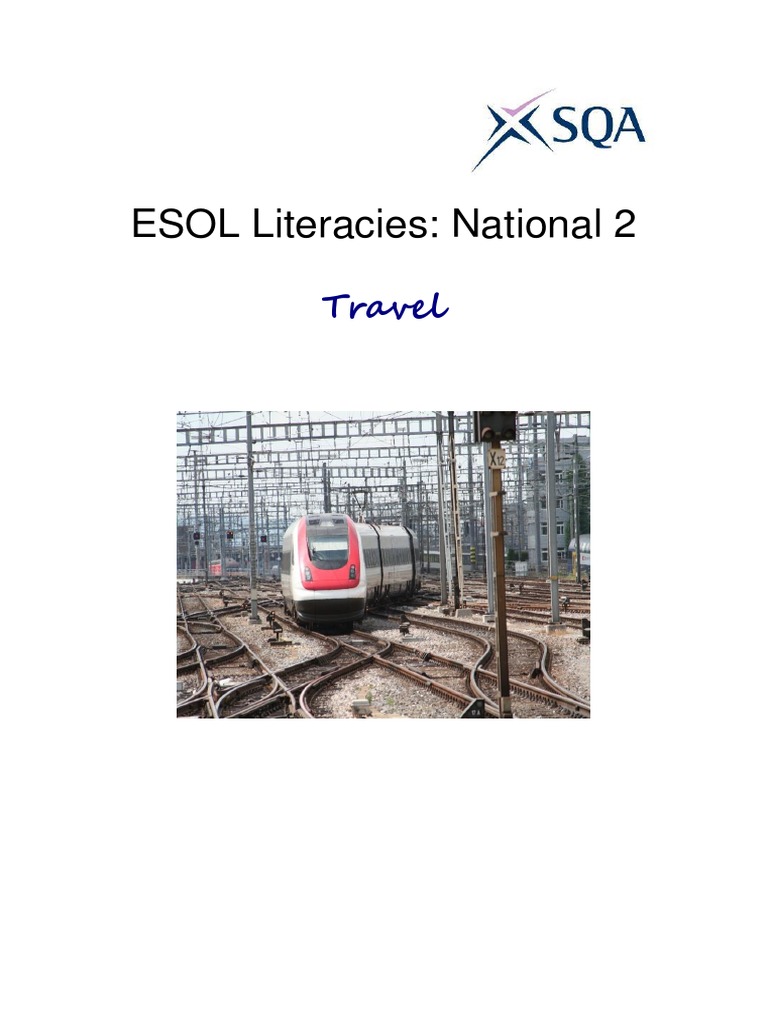 ESOL Literacies - Travel | PDF | English As A Second Or Foreign ...