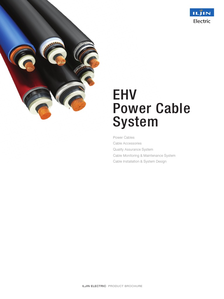 EHV Cable System | PDF | Cable | Electrical Conductor