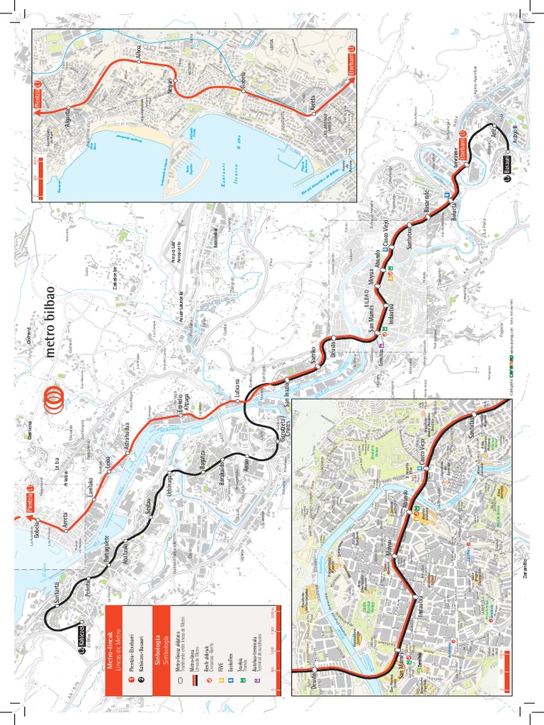 Mapa Metro Bilbao | PDF
