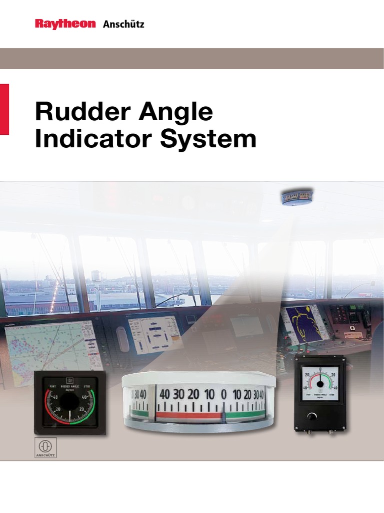 rudder-angle-indicator.pdf | Electronic Engineering | Manufactured Goods