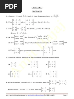 CH 3 Matrices Multiple Choice Questions (With Answers) | PDF | Matrix ...