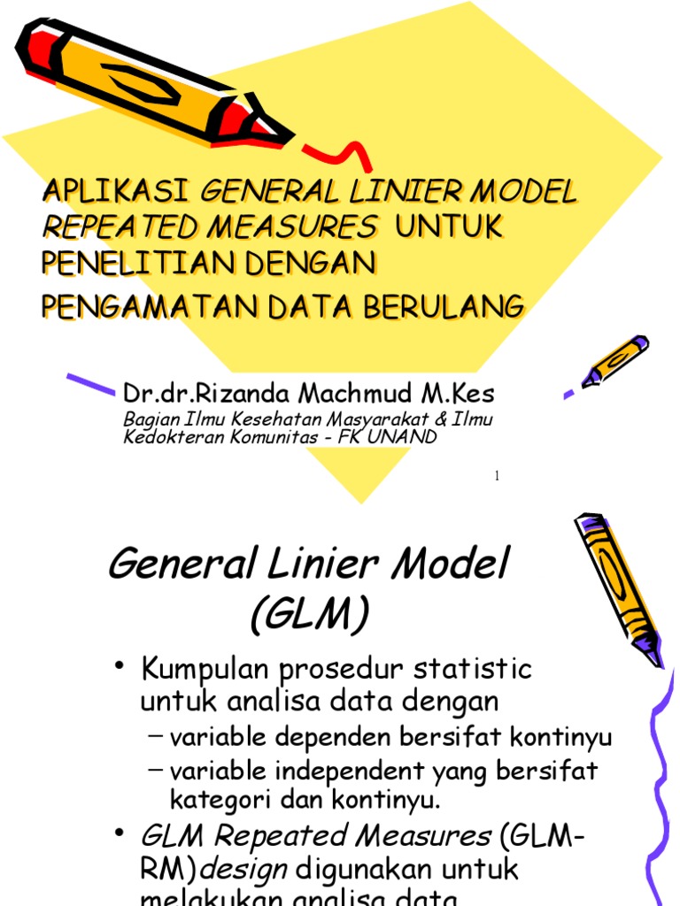 Aplikasi GLM Repeated Measures s3 | PDF | Kesehatan Holistik | Sains & Matematika