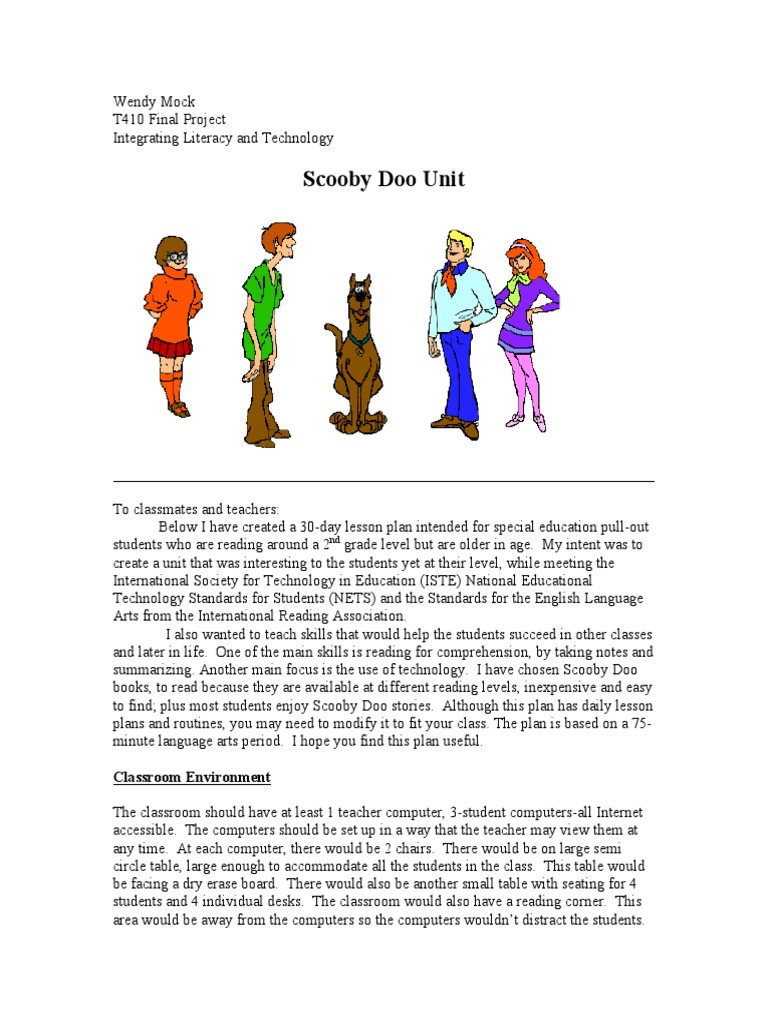Scooby Doo 30 Day Lessons | Reading Comprehension | Books