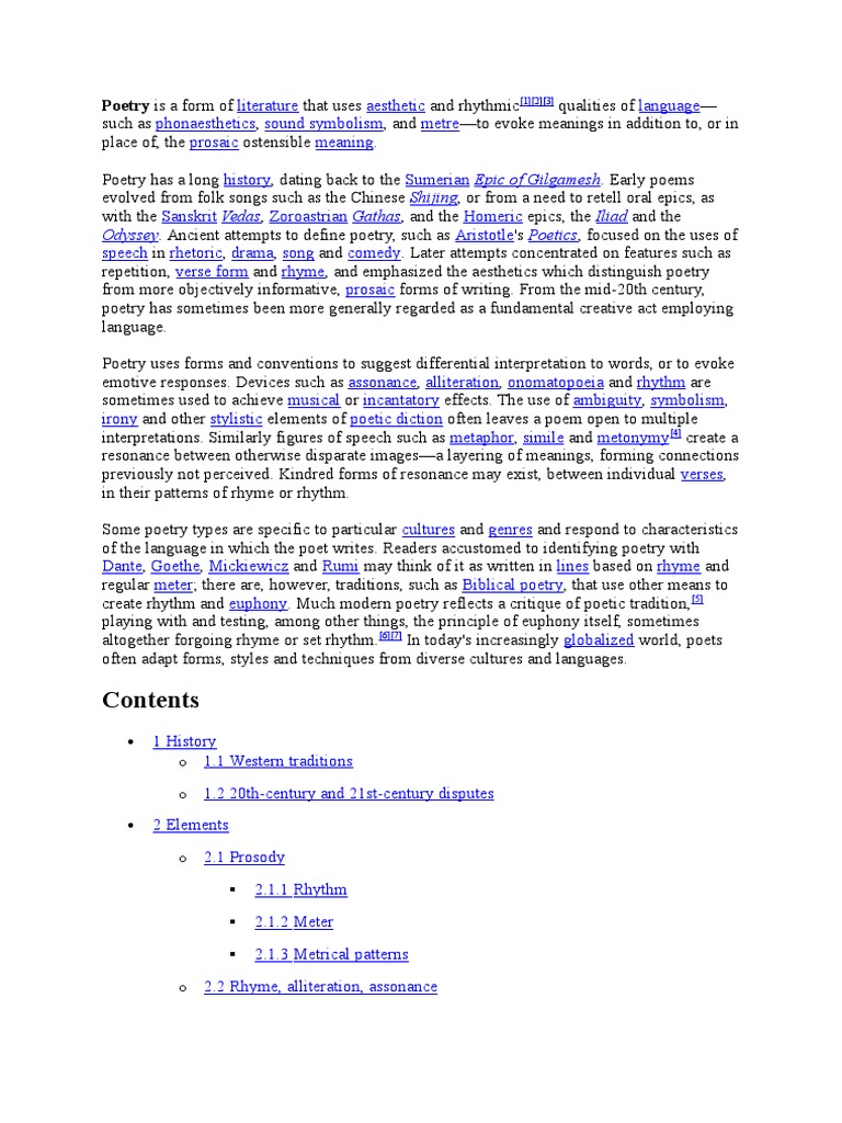 Epic of Gilgamesh Shijing Vedas Gathas Iliad Odyssey Poetics | PDF ...