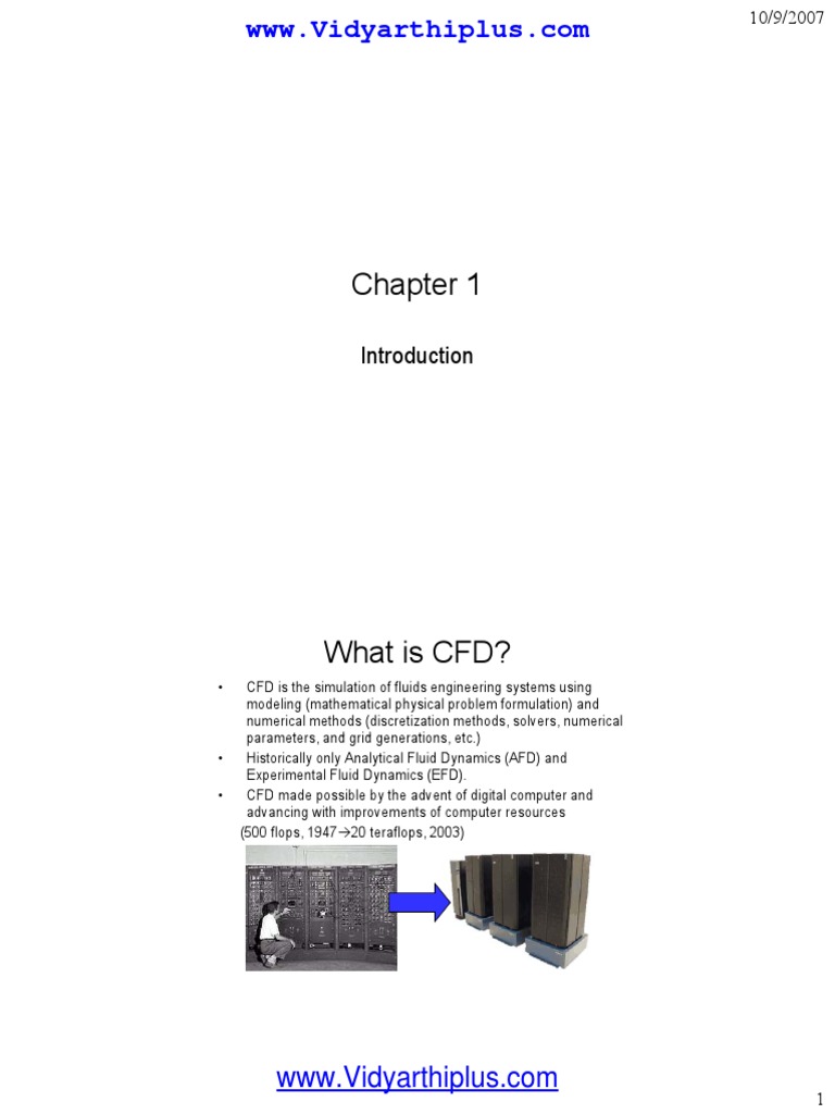 CFD Notes | PDF | Computational Fluid Dynamics | Finite Element Method