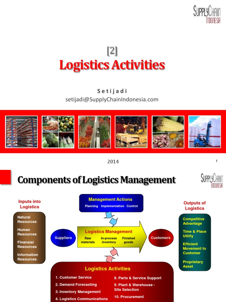 Logistics Activities (Supply Chain) | Logistics | Warehouse