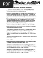 Occupant Load Table From IBC