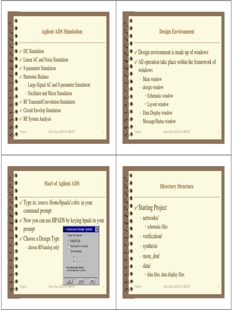 An Introduction to Agilent ADS Simulation Software | PDF | Electrical ...