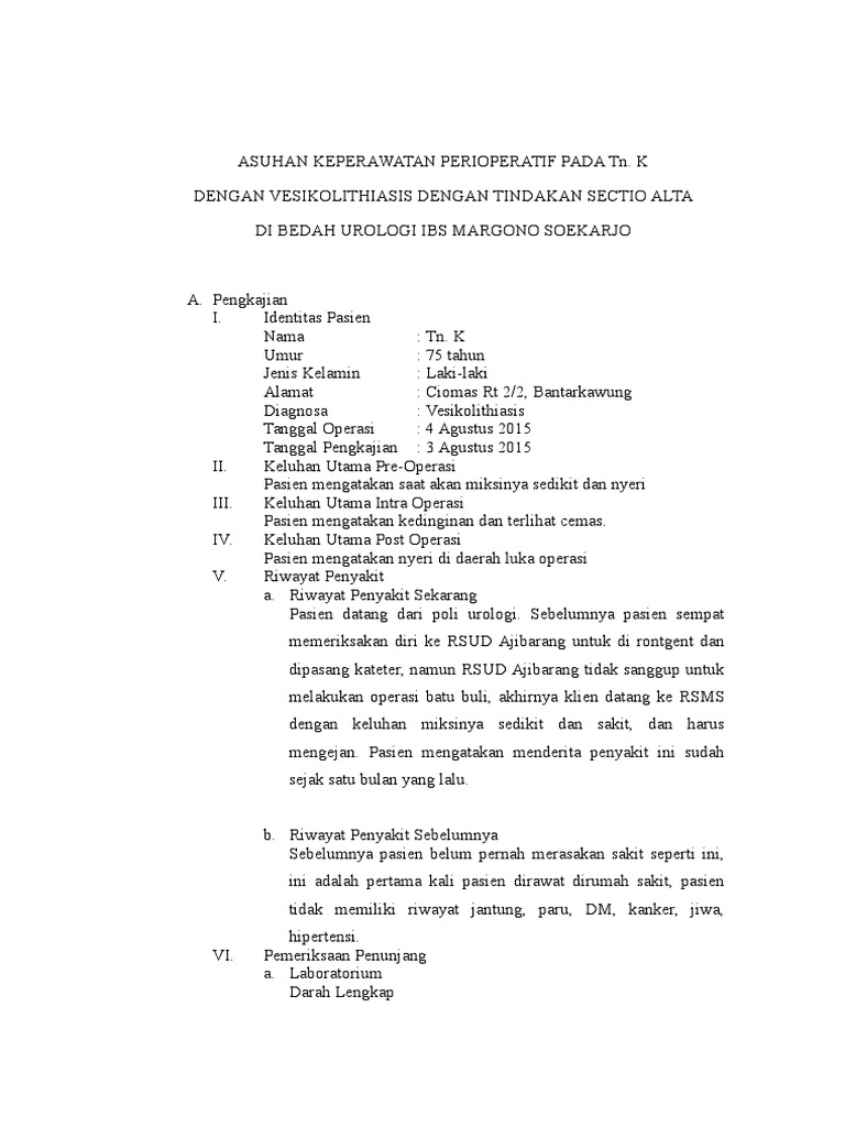 VESIKOLITHIASIS | PDF | Sains & Matematika