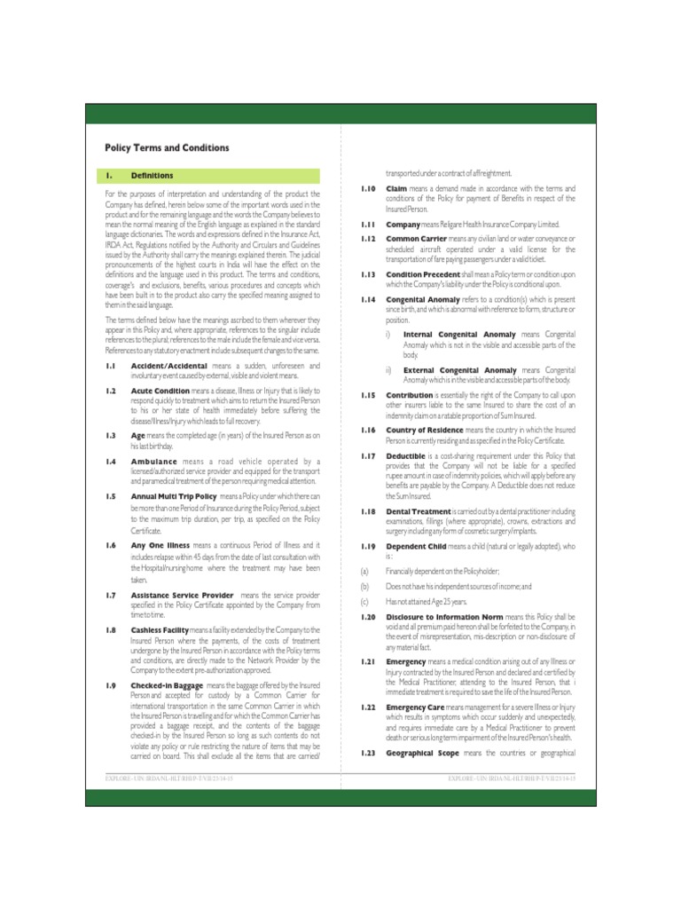 Explore Know Your Policy Better | PDF | Deductible | Insurance