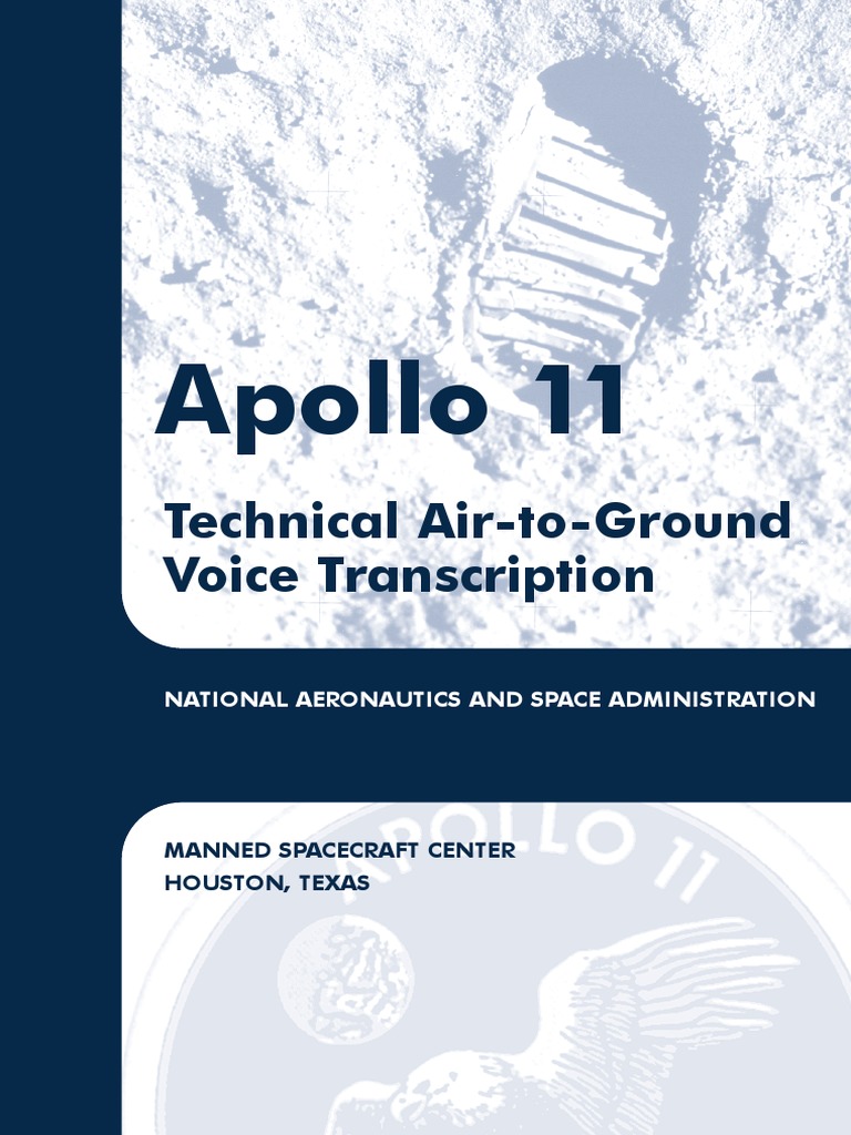 Apollo 11: Technical Air-to-Ground Voice Transcription | PDF | Apollo ...