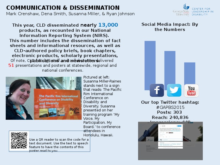 Communications Dissemination 2016 Poster | PDF