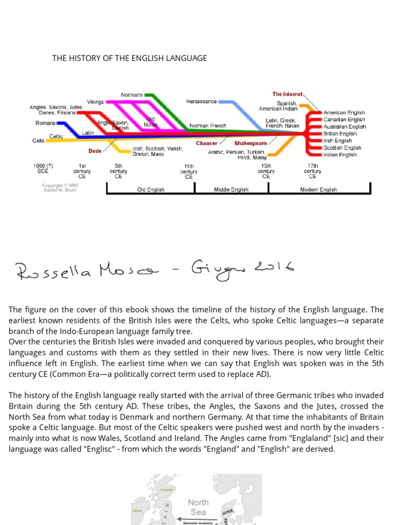The History of The English Language PDF | Download Free PDF | Celts ...