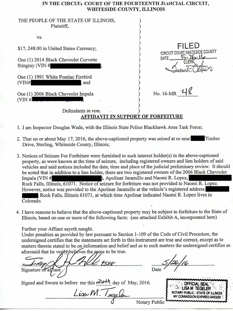 Rock Falls Drug Conspiracy | PDF