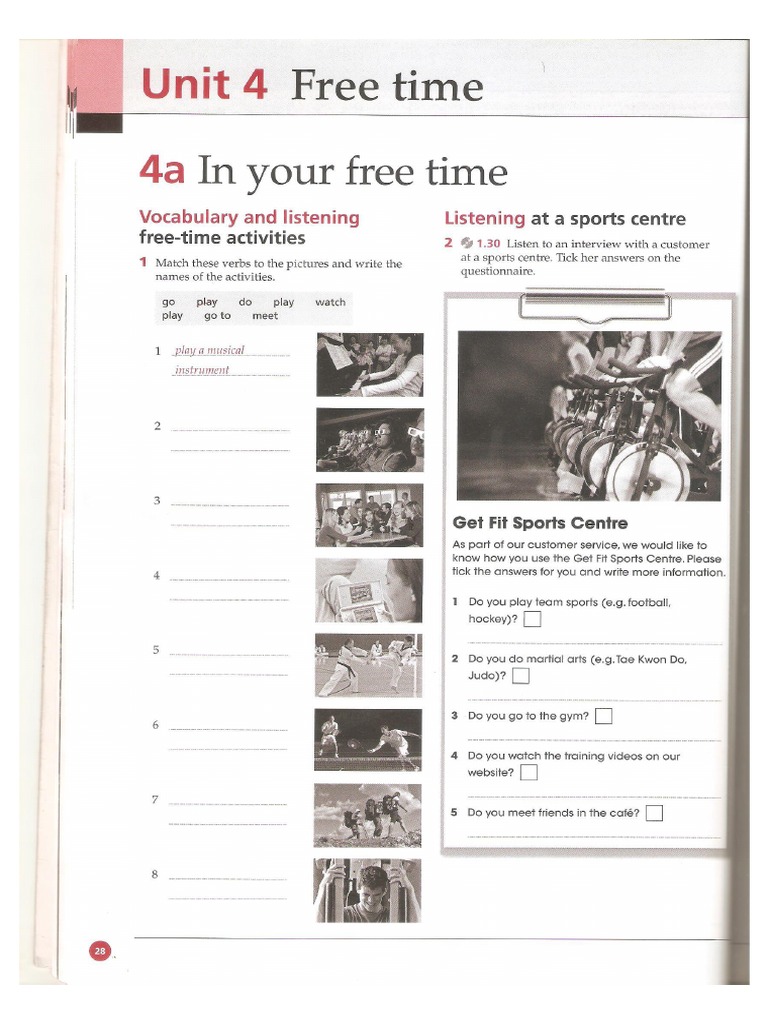 Unit 7 Workbook | PDF