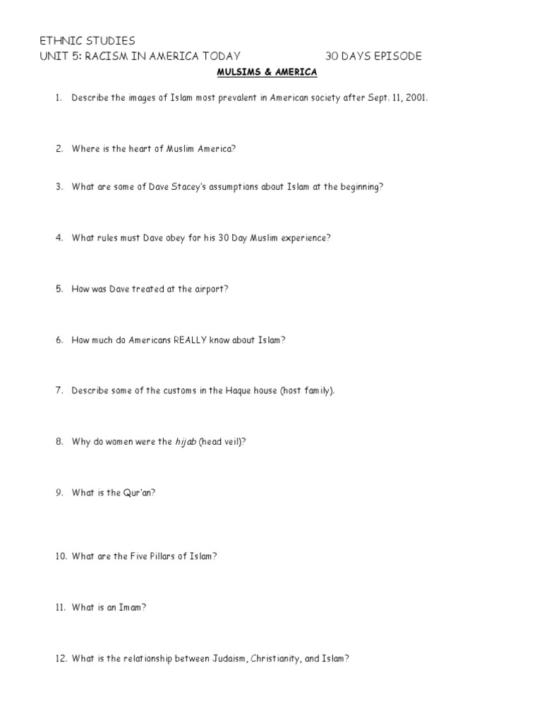 Understanding Muslims in America | PDF | Religion & Spirituality