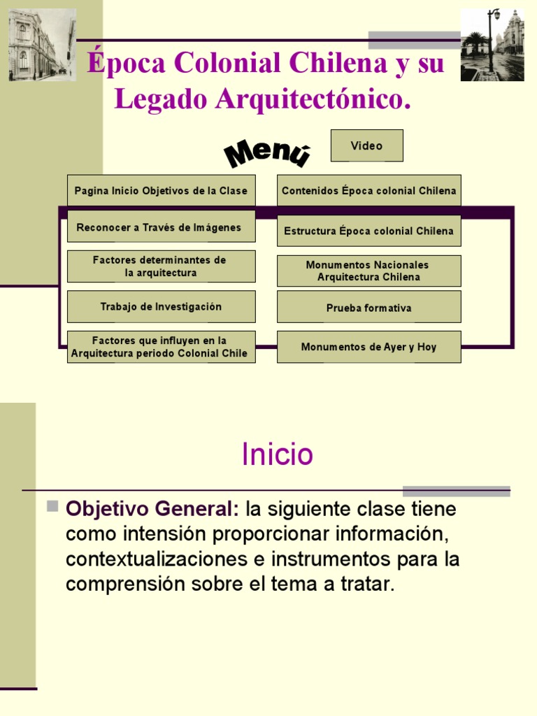 Legado de la Arquitectura Colonial en Chile | PDF