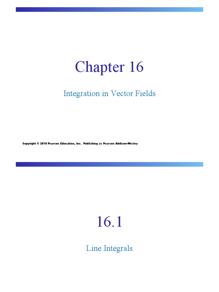 16.integration in Vector Fields | PDF | Geometry | Mechanics