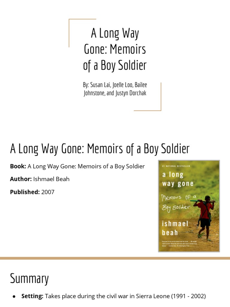 A Long Way Gone | PDF | Injustice | Violence