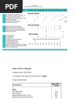 Statutory Due Dates Chart | PDF | Government Finances | Taxes
