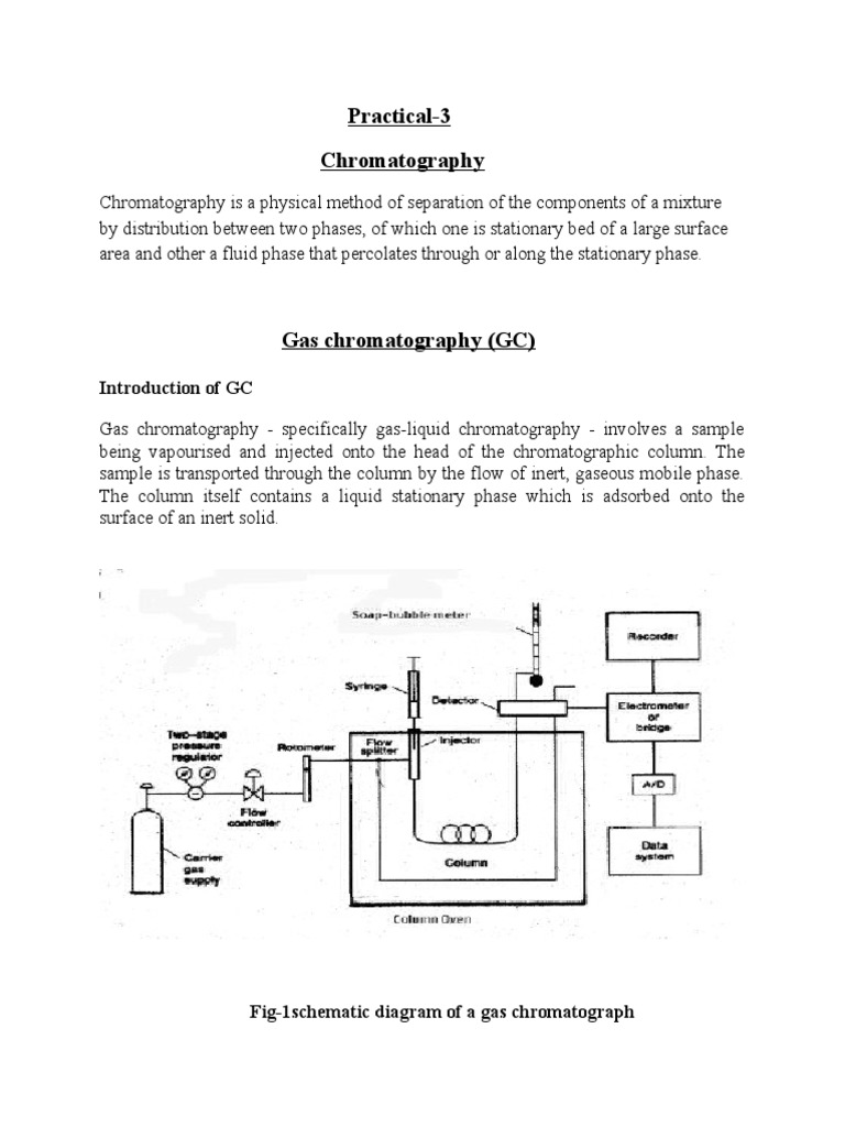 Gas Chromatography | PDF | Gas Chromatography | Chromatography